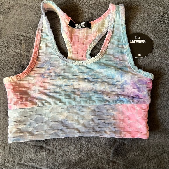 Jolie & Joy by FCT With Love | Tops | Jolie And Joy Tie Dye Sports Bra ...